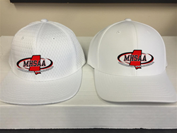 NEW!! MHSAA Logo White Football Cap | 1 Stop Sports